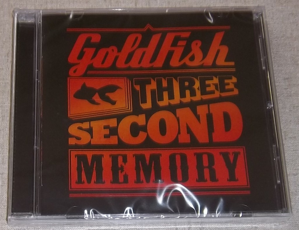 GOLDFISH Three Second Memory CD SOUTH AFRICA Cat# CDRCA7392 - Subterania