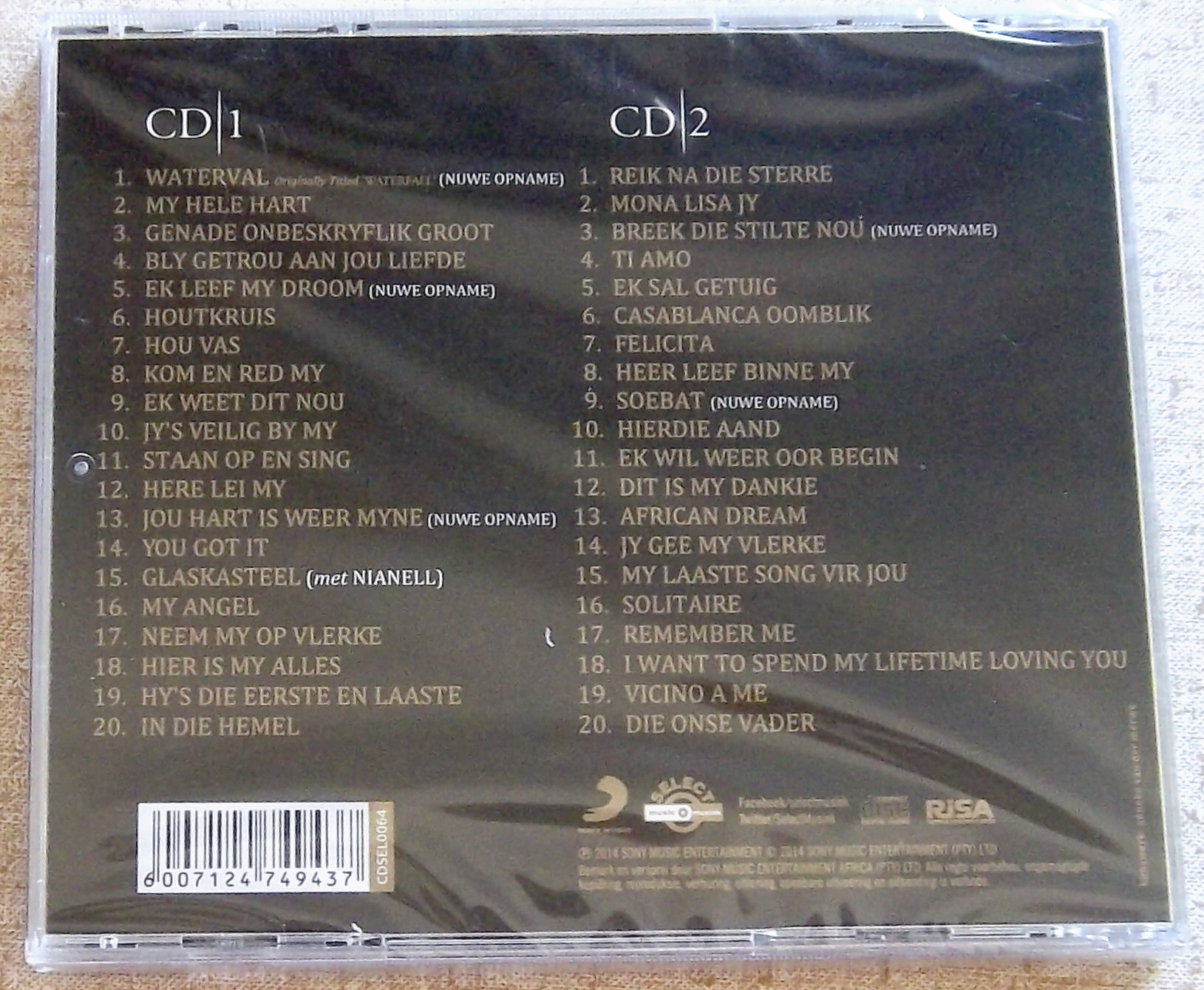 ROMANZ Grootste Treffers SOUTH AFRICA Cat# CDSEL0064 - Subterania