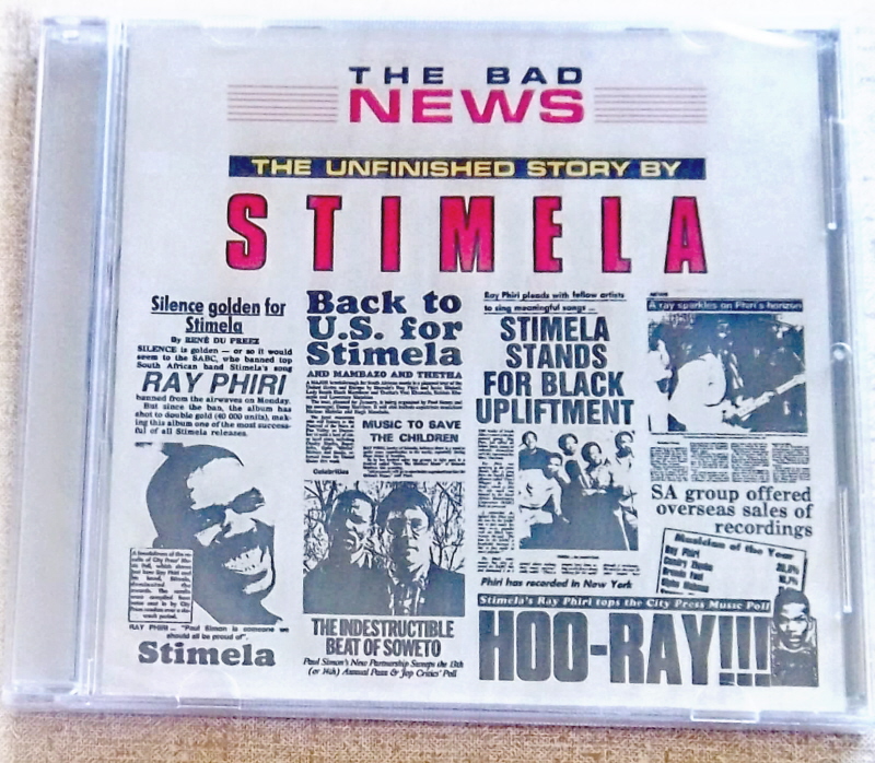 STIMELA The Unfinished Story Cat# CDGMP 1007 - Subterania Music