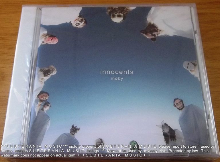 MOBY Innocents SOUTH AFRICA Cat# CDJUST 661 - Subterania