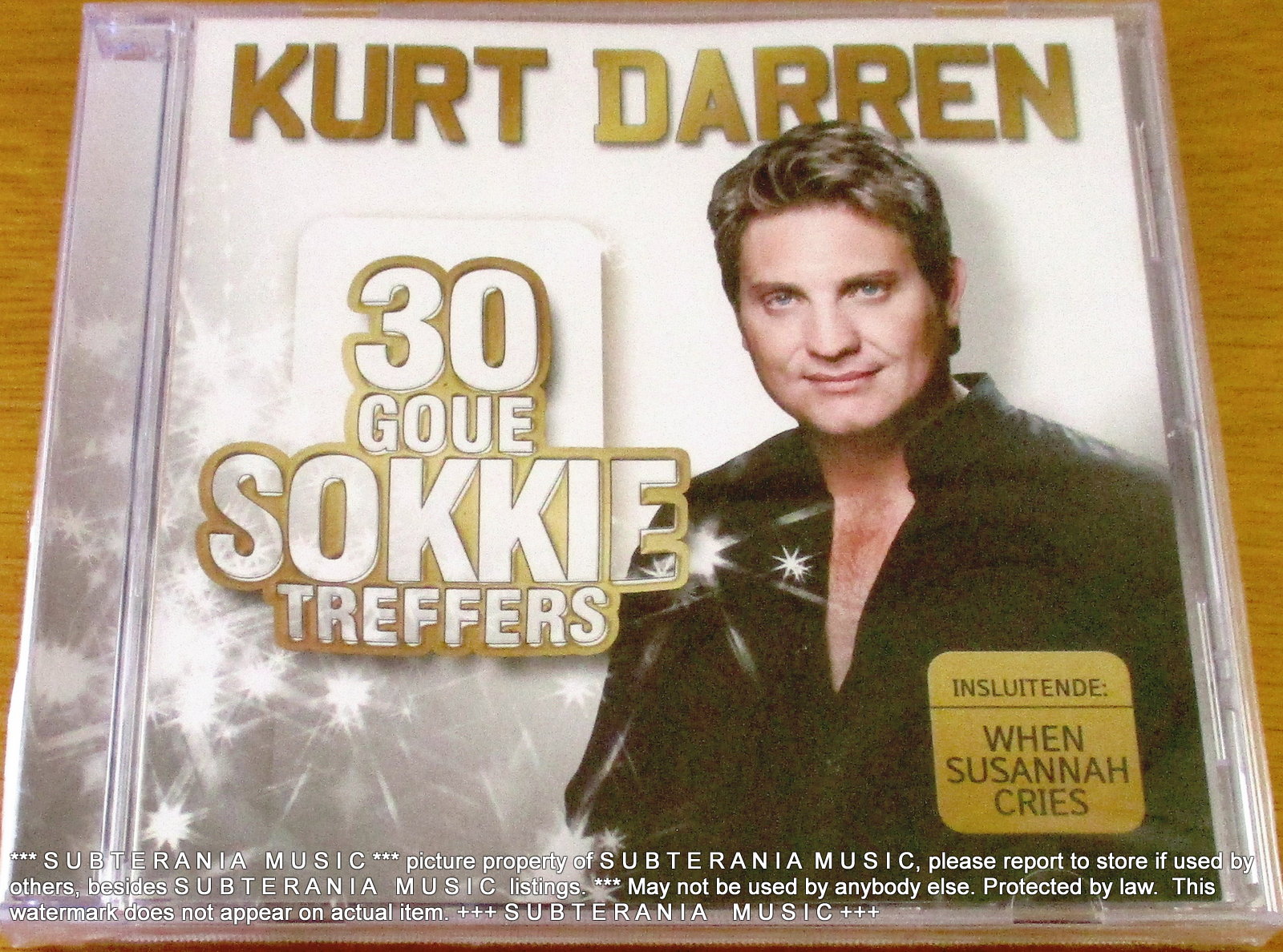 KURT DARREN 30 Goue Sokkie Treffers SOUTH AFRICA Cat# SELBCD 751 ...