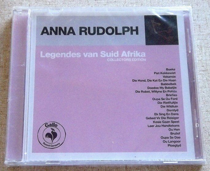 ANNA RUDOLPH Legendes van Suid Afrika Collectors Edition SOUTH AFRICA # ...