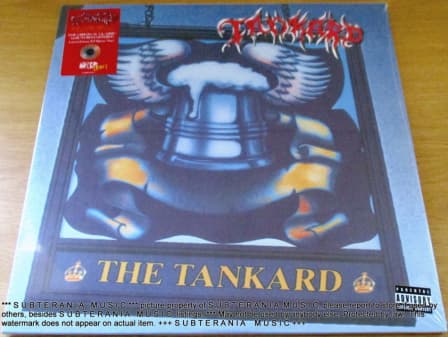 TANKARD The Tankard + Aufgetankt EP. Ltd Edition splatter Vinyl LP ...