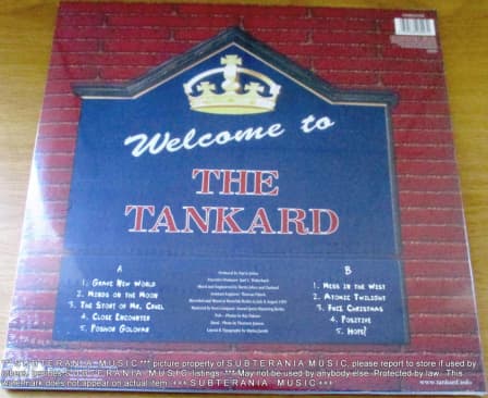 TANKARD The Tankard + Aufgetankt EP. Ltd Edition splatter Vinyl LP ...