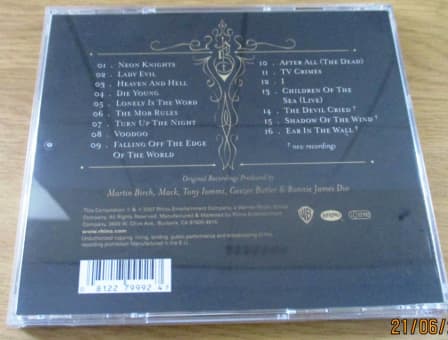 BLACK SABBATH The Dio Years CD - Subterania
