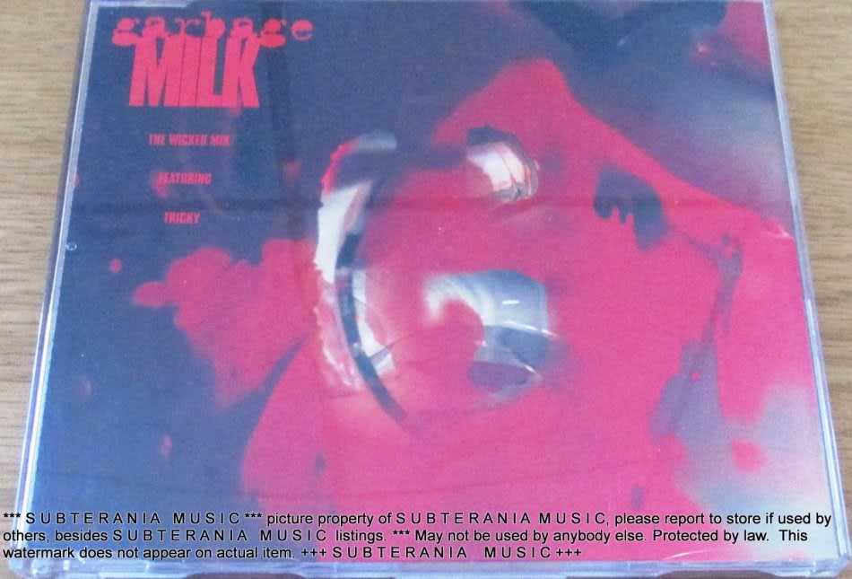 GARBAGE Featuring Tricky Milk (The Wicked Mix) UK Maxi Single CD 2 Red ...