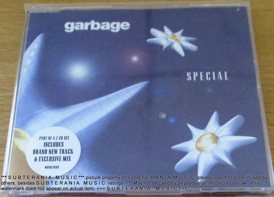 GARBAGE Special European Pressing Maxi Single - Subterania