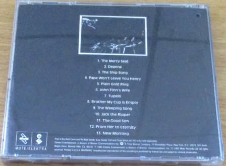 Nick Cave And The Bad Seeds Live Seeds Cd Subterania