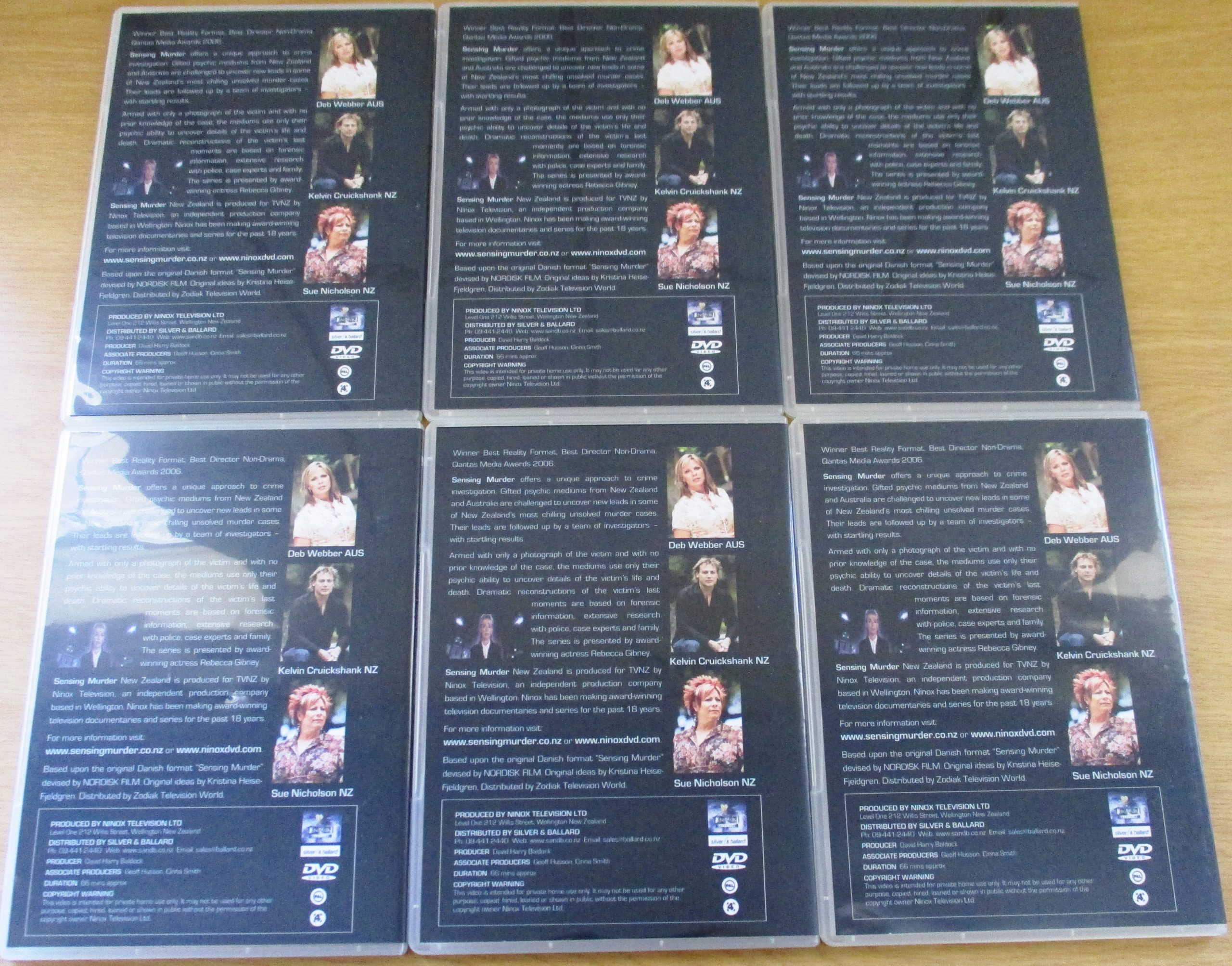 SENSING MURDER Series 1 BOX SET - Subterania