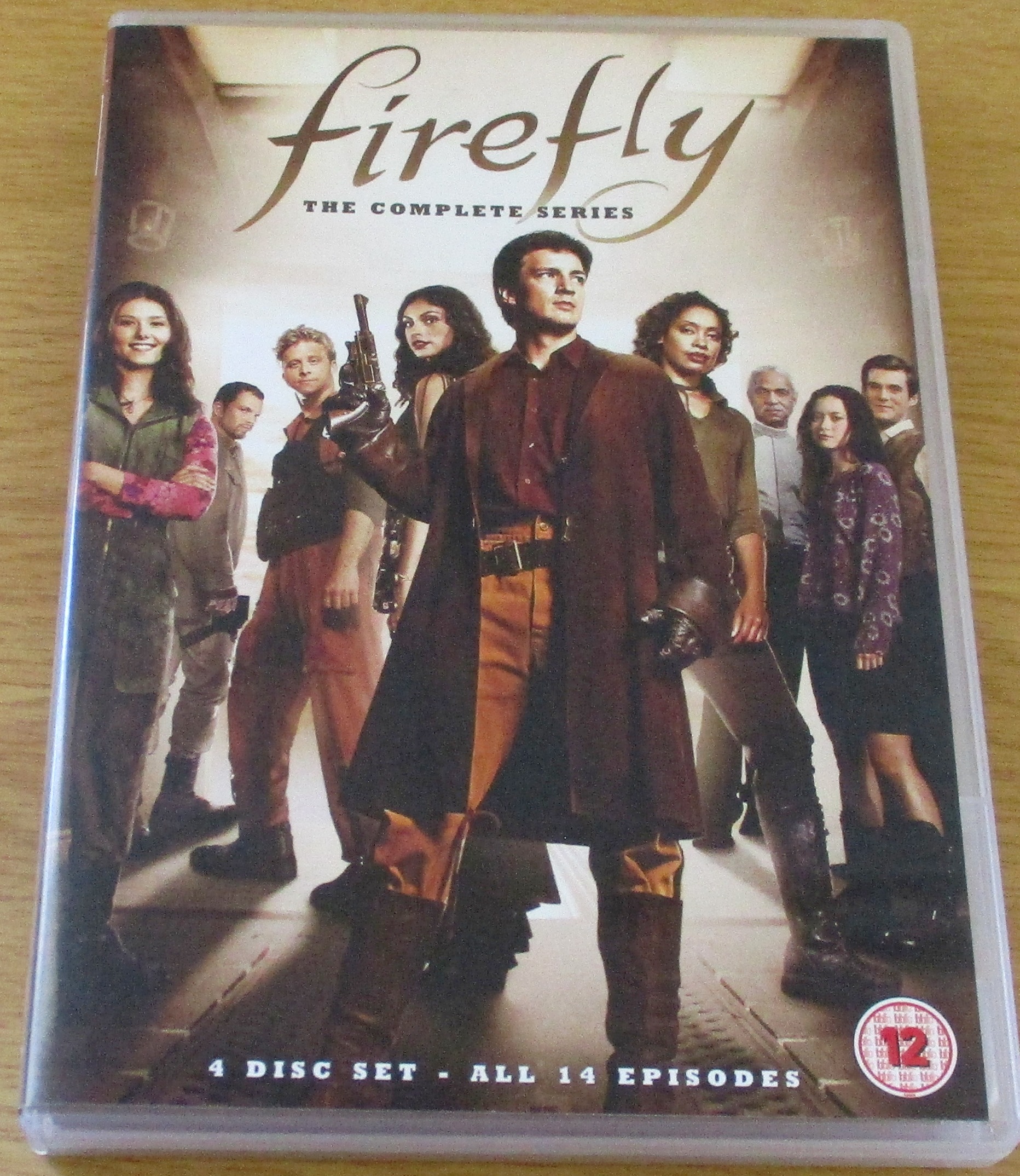 FIREFLY The Complete Series 4xDVD BOX SET - Subterania