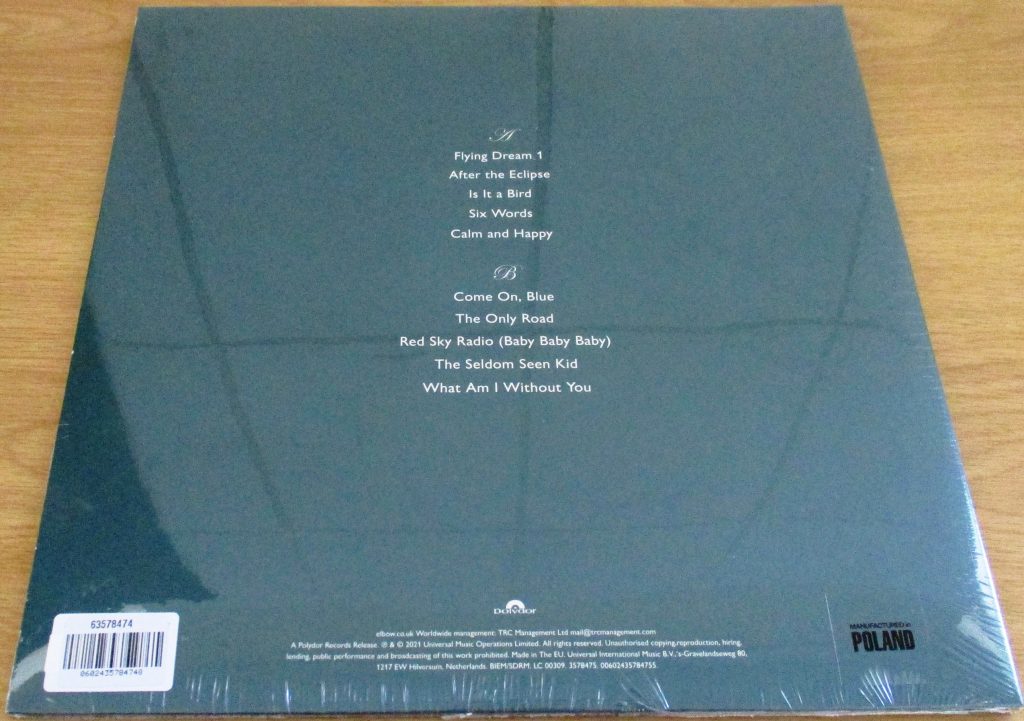 ELBOW Flying Dream 1 180g European 2021 Pressing VINYL Record - Subterania