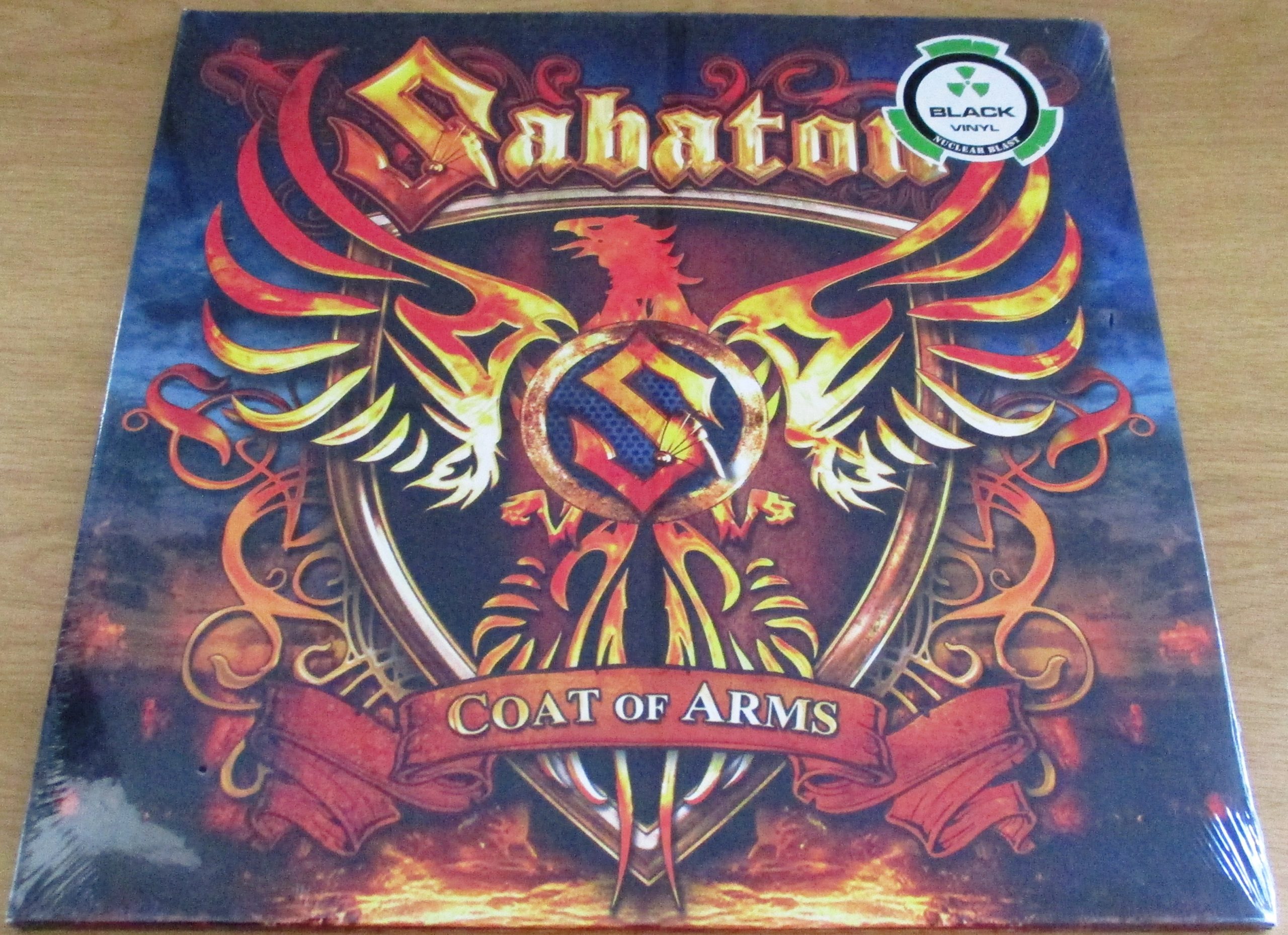 SABATON Coat of Arms 2010 Gatefold European Pressing VINYL LP Record ...