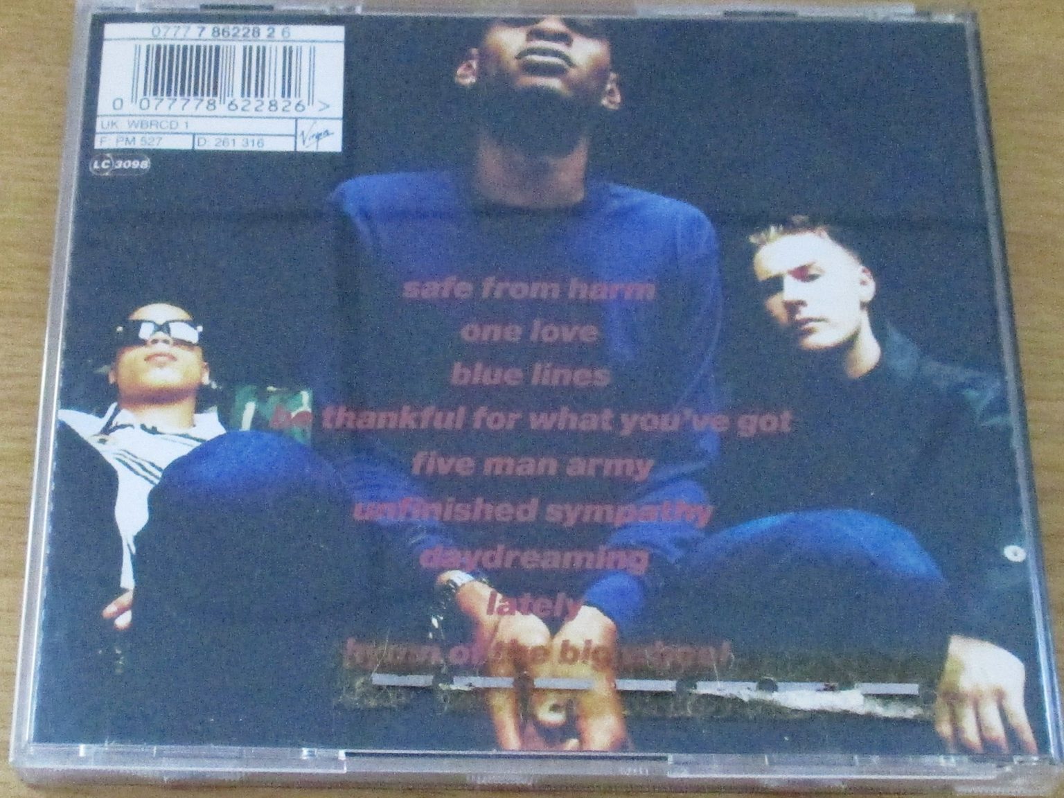 MASSIVE ATTACK Blue Lines CD - Subterania