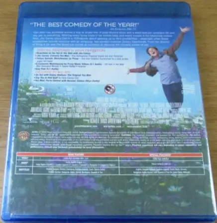 YES MAN Jim Carrey BLU RAY - Subterania