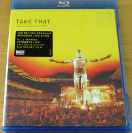 TAKE THAT Progress Live BLU RAY - Subterania