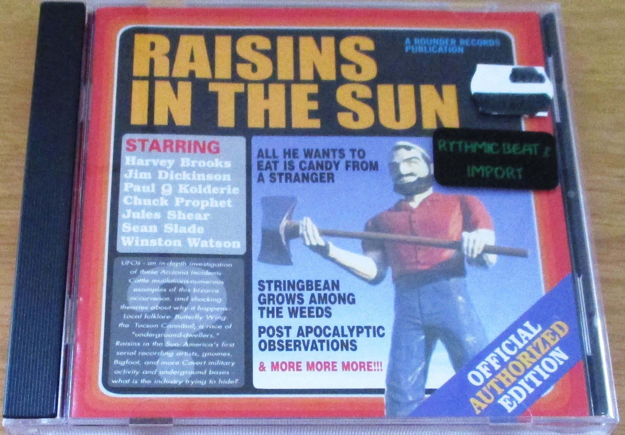 RAISINS IN THE SUN Raisins in the Sun CD [Zx28] - Subterania
