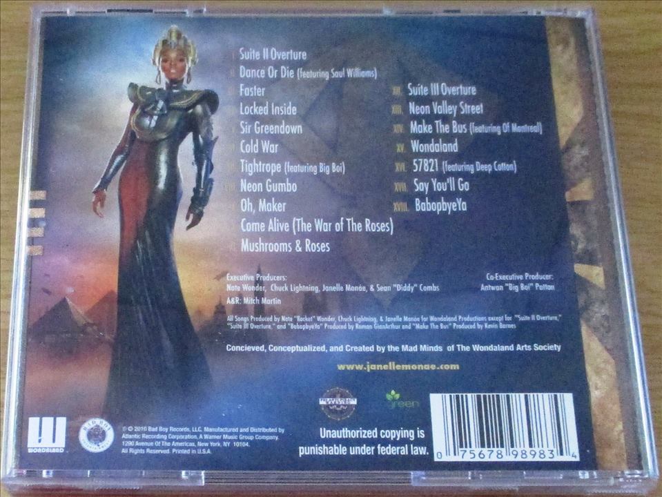 JANELLE MONAE The Archandroid CD [Zx30] - Subterania