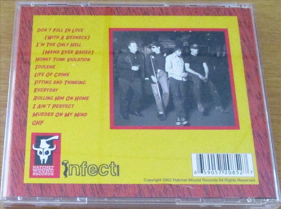 REDNECK GIRLFRIEND Blood Sweat & Beers CD [Zx32] - Subterania