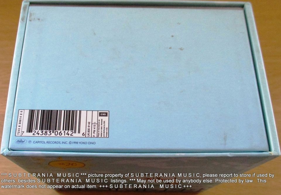 JOHN LENNON Anthology 4 X CD BOX SET + BOOKLET - Subterania