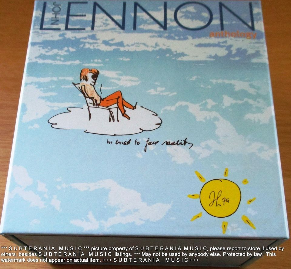 JOHN LENNON Anthology 4 X CD BOX SET + BOOKLET - Subterania
