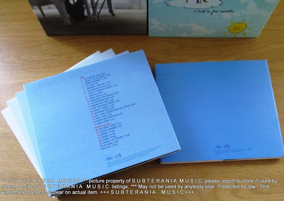 JOHN LENNON Anthology 4 X CD BOX SET + BOOKLET - Subterania