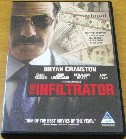 THE INFILTRATOR DVD [dvd box x 13] - Subterania