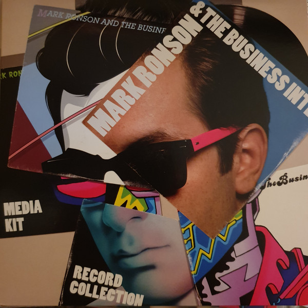 MARK RONSON & THE BUSINESS INTL Record Collection Media Kit DVD PROMO ...