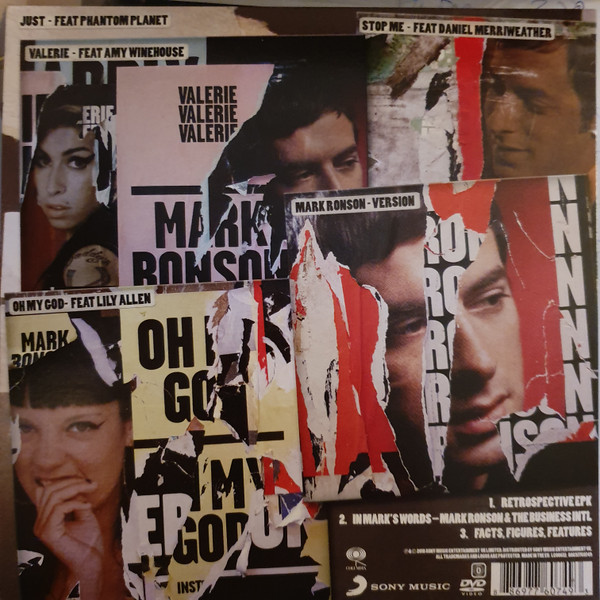 MARK RONSON & THE BUSINESS INTL Record Collection Media Kit DVD PROMO ...