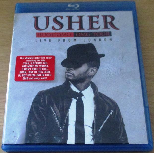 USHER OMG Tour Live From London BLU RAY - Subterania