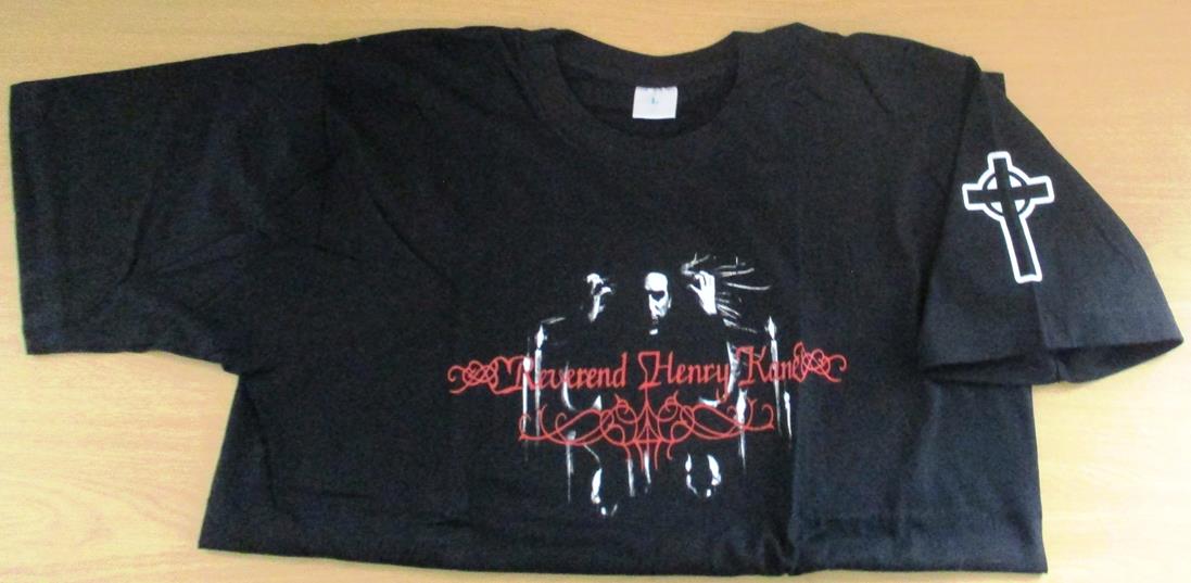 REVEREND HENRY KANE LARGE T SHIRT - Subterania