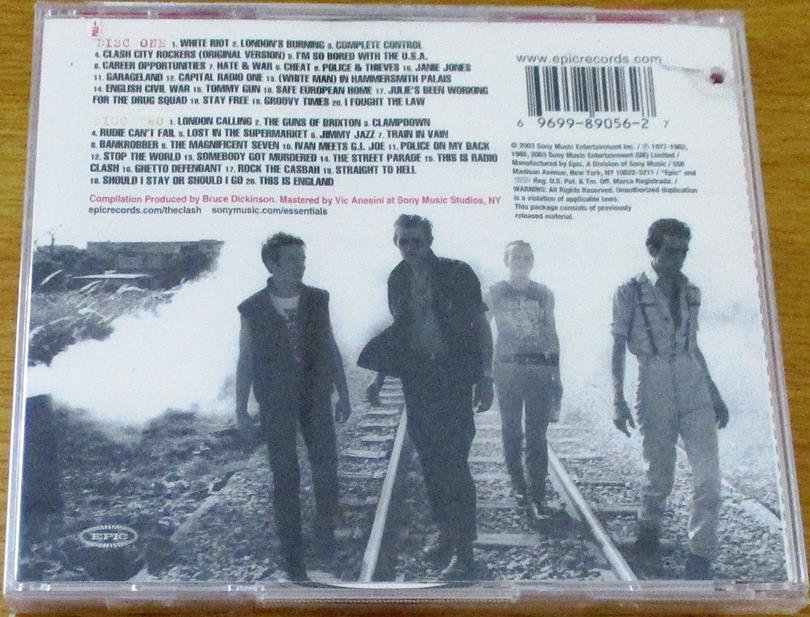 THE CLASH The Essential Clash 2xCD - Subterania