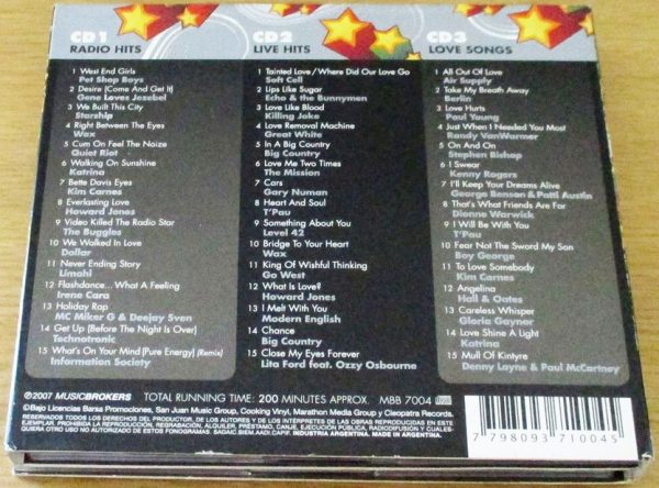 80’s The Definitive Hits Collection on 3 CDs [Vx6] - Subterania