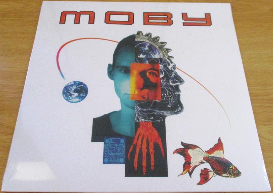 MOBY Moby Ltd Edition Black, White & Blue Marble LP VINYL Record [Shelf ...