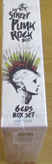 THE STREET PUNK ROCK BOX 6xCD The Second Wave of UK Punk Rock - Subterania