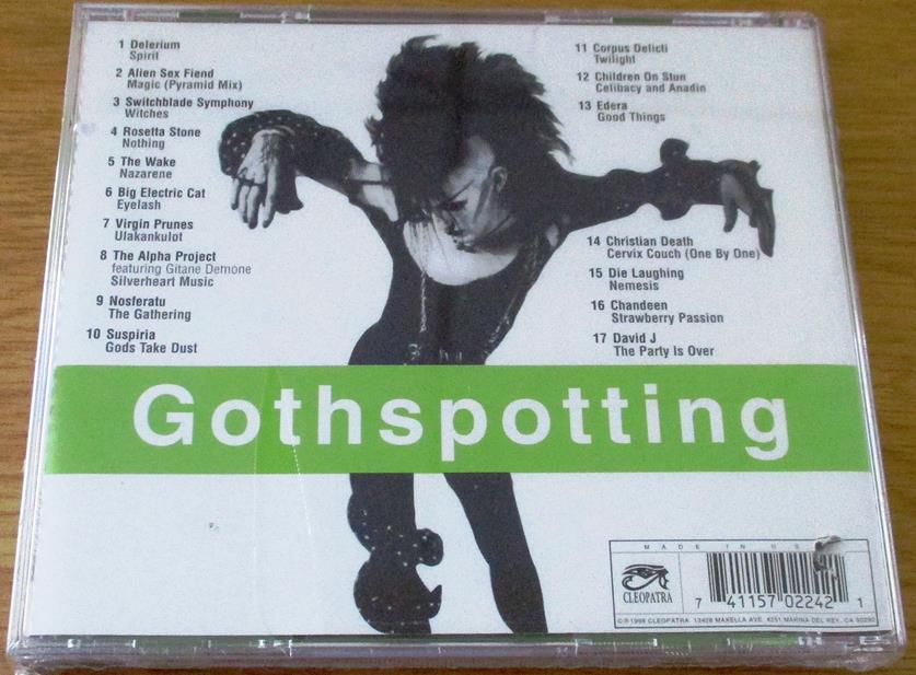 Various GOTHSPOTTING CD - Subterania