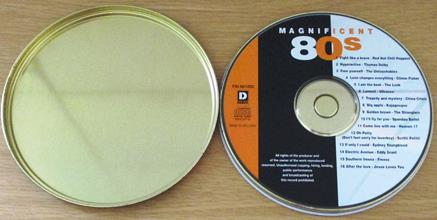 MAGNIFICENT 80s TIN BOX CD - Subterania