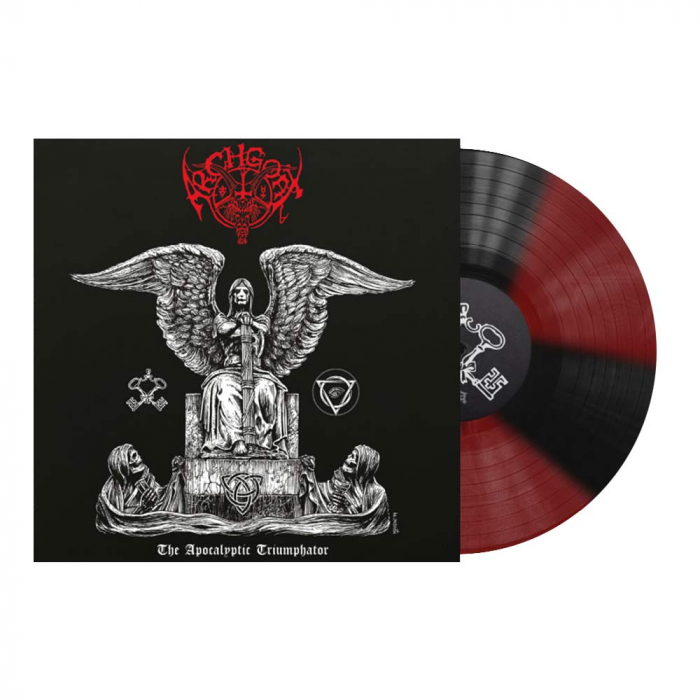 ARCHGOAT The Apocalyptic Triumphator Blood Red W/ Black Spinner Effect ...
