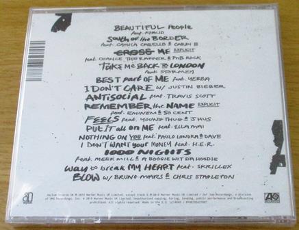 ED SHEERAN No. 6 Collaborations Project CD - Subterania