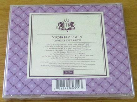 MORRISSEY Greatest Hits CD - Subterania Music