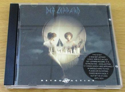DEF LEPPARD Retroactive South African Release CD - Subterania