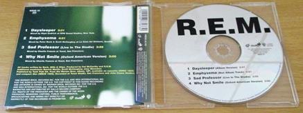 R.E.M. Daysleeper CD Single - Subterania