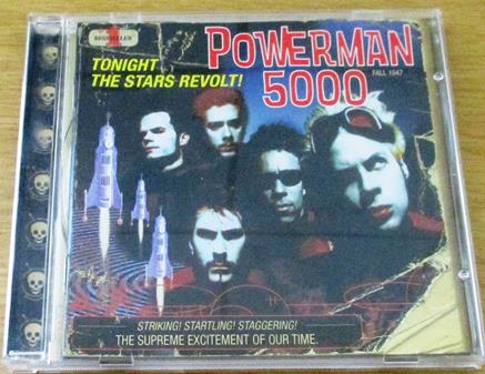 POWERMAN 5000 Tonight the Stars Revolt CD - Subterania