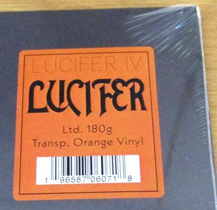 LUCIFER Lucifer IV VINYL RECORD - Subterania Music