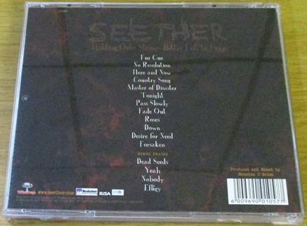 SEETHER Holding onto Strings Better Left to Fray 2xCD - Subterania