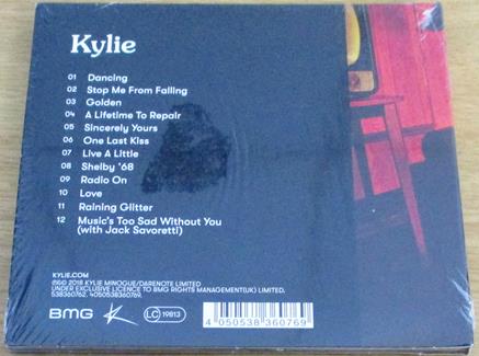 KYLIE MINOGUE Golden CD - Subterania