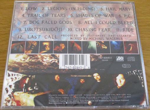 TESTAMENT Low CD - Subterania