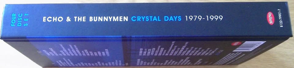ECHO & THE BUNNYMEN Crystal Days 1979 – 1999 4 CD Box Digibook ...