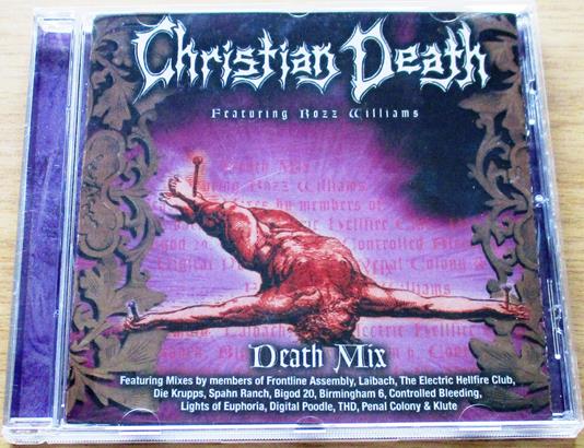 CHRISTIAN DEATH Death Mix CD - Subterania Music